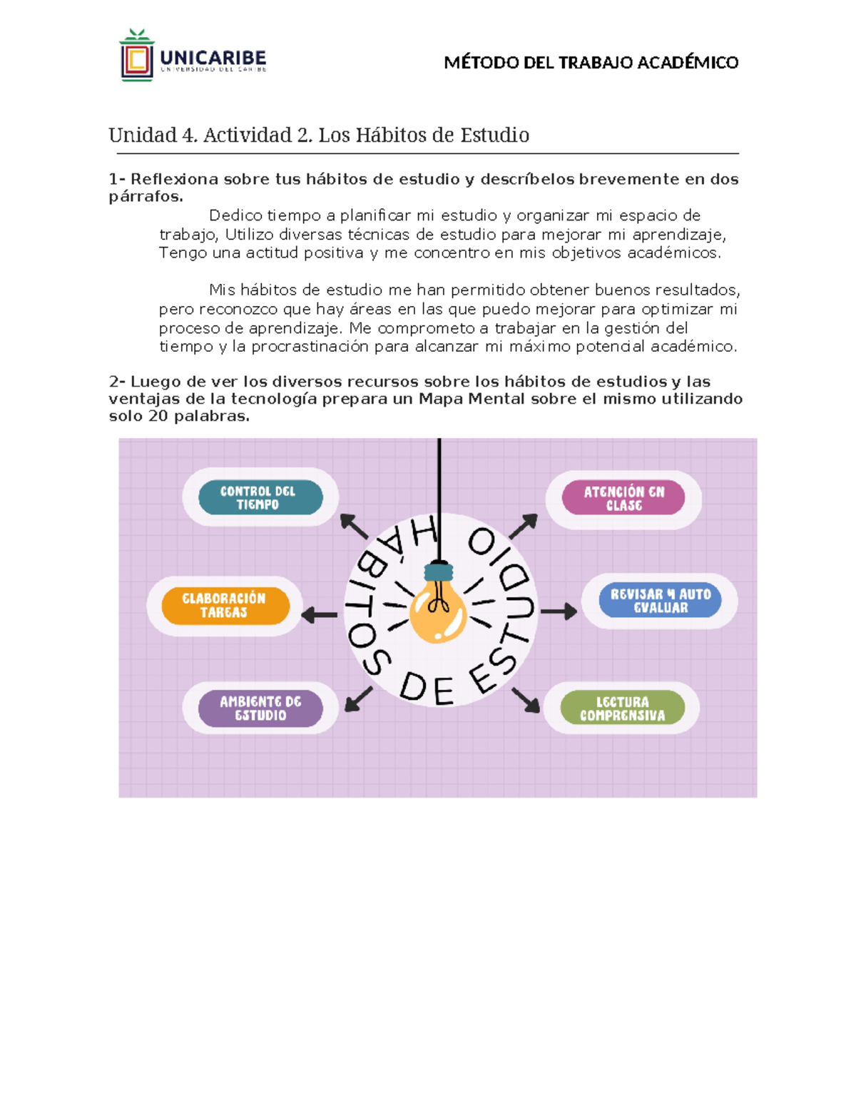 Unidad 1. Actividad 1. Podcast Marco Filosofico - MÉTODO DEL TRABAJO ...