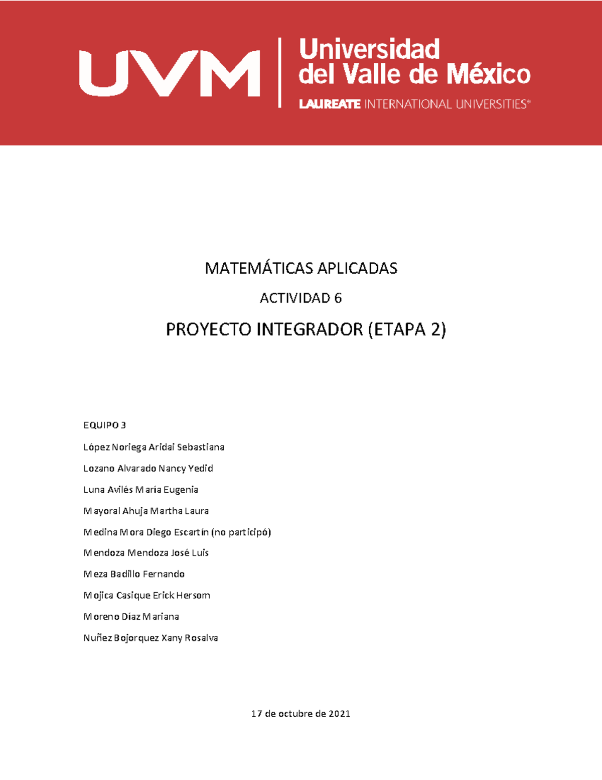 A6 NBXR - actividad 6, proyecto integrador etapa 1 - MATEM¡TICAS APLICADAS ACTIVIDAD 6 PROYECTO ...