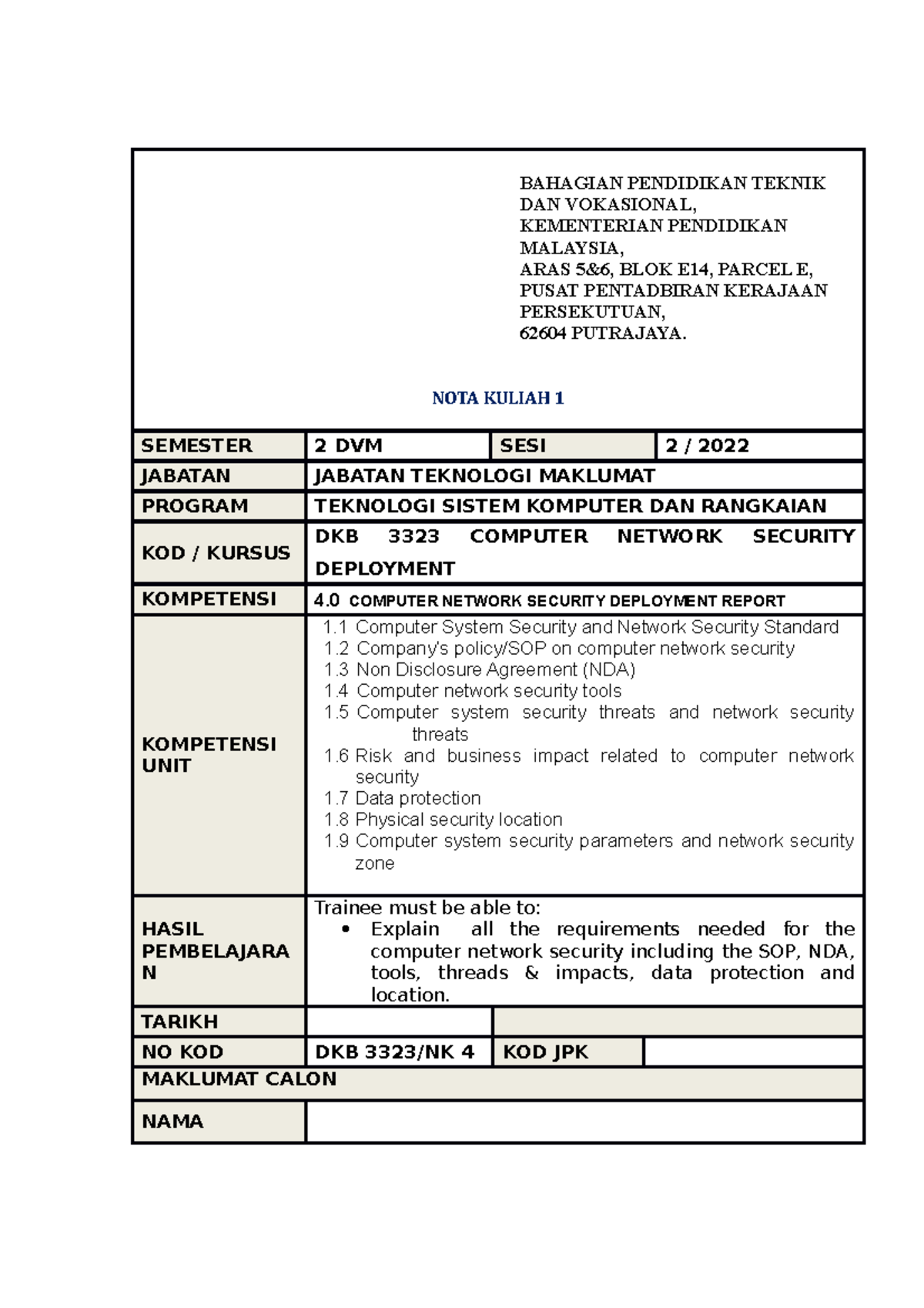 Nota Kuliah 4 - ,,, - BAHAGIAN PENDIDIKAN TEKNIK DAN VOKASIONAL ...