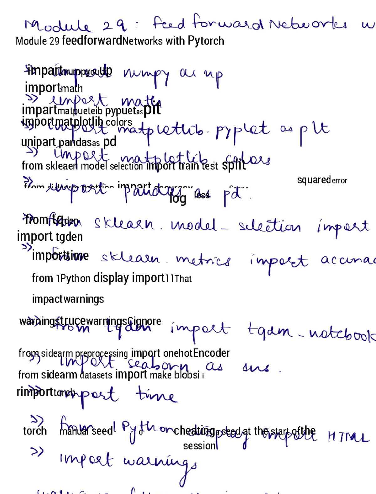 Module-29-Feed-Forward-Networks-with-Pytorch-Notes 0 - Module 29 ...