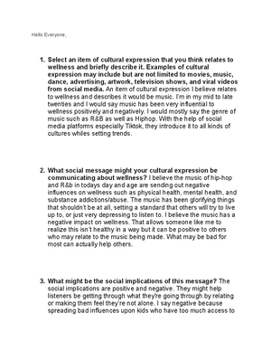 IDS 402 module 5 activity - 1 5-2: Self Reflection IDS 402: Module Five ...