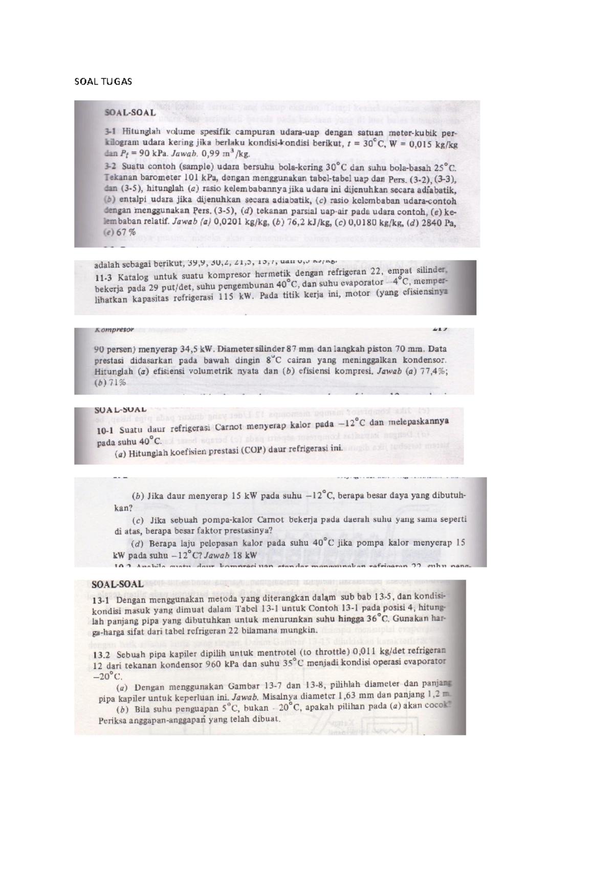 Soal soal UTS 2 - Tugas - SOAL TUGAS Ujian Tengah Semester ( Teknik ...