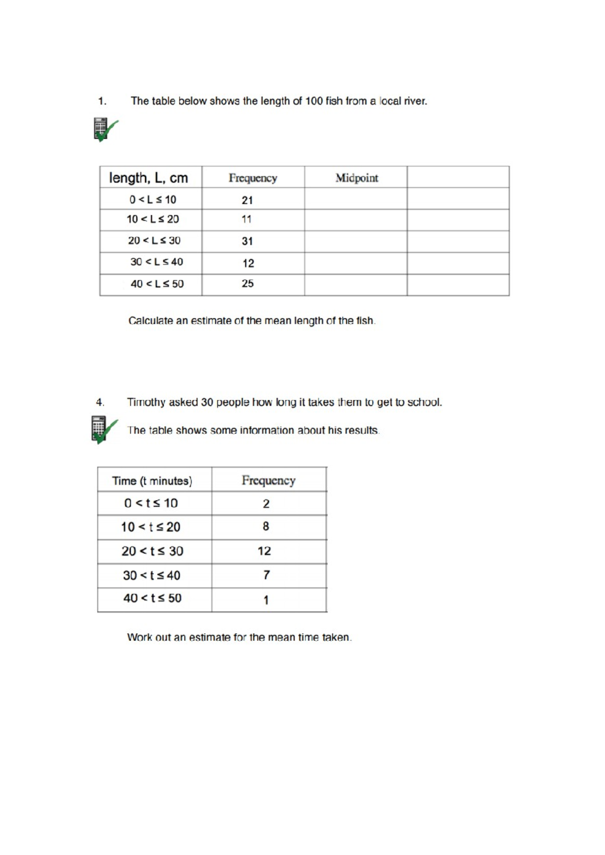 Estimating mean worksheet (1) - MATH 120 - Studocu