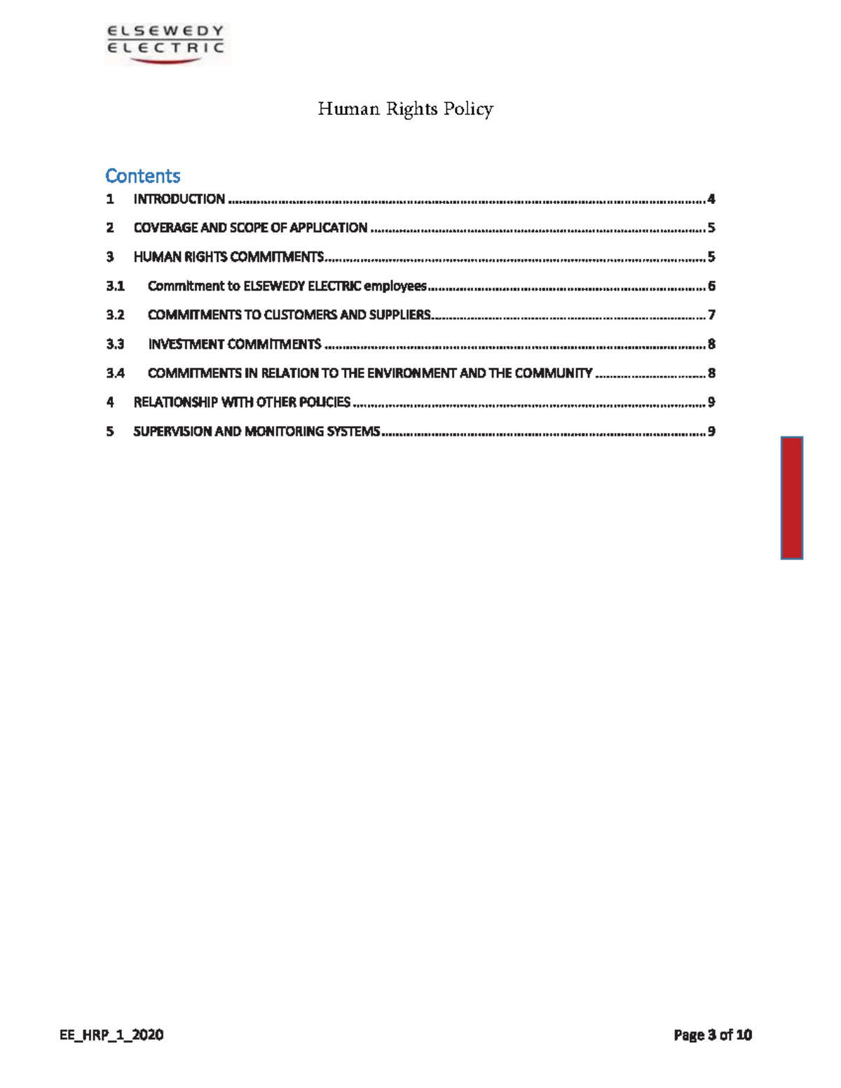 Clear human rights policyv - FIN330 - Studocu