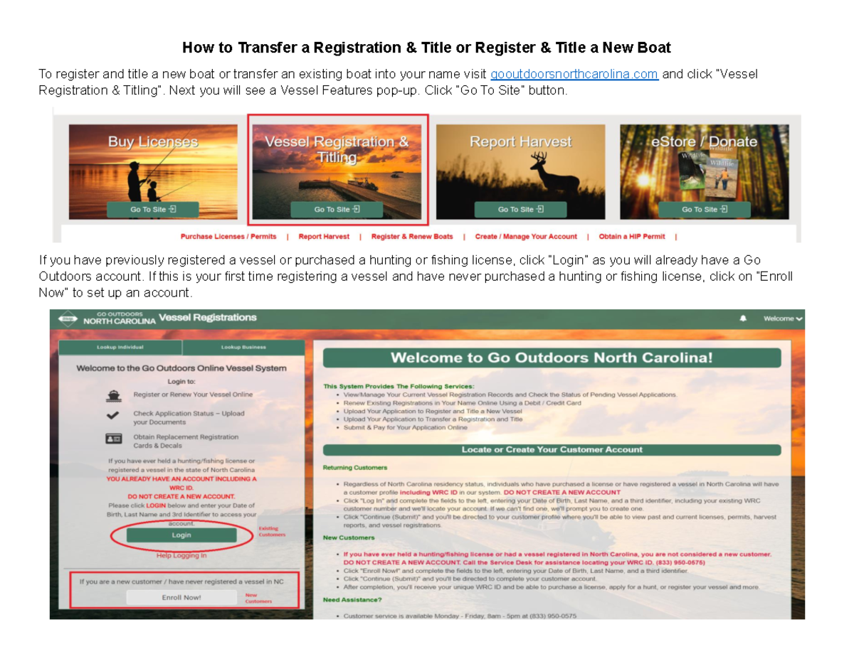 How to Register and Title a New or Transfer Vessel - How to Transfer a ...