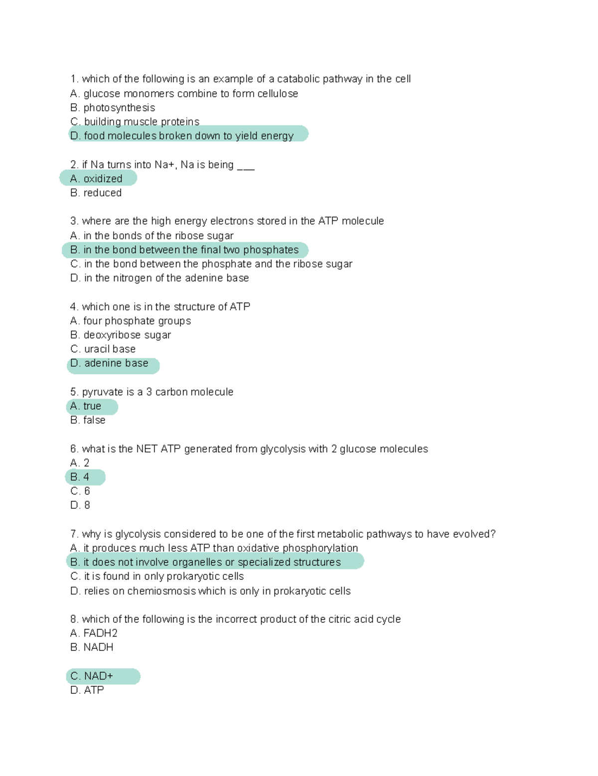 Kahoot Q'S EXAM 2-1 - Practice Questions for Midterm - which of the following is an example of a ...