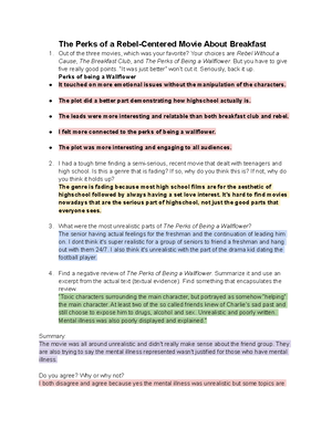 Rebel Without a Cause Post-Viewing Activity Sheet - Make sure you have ...