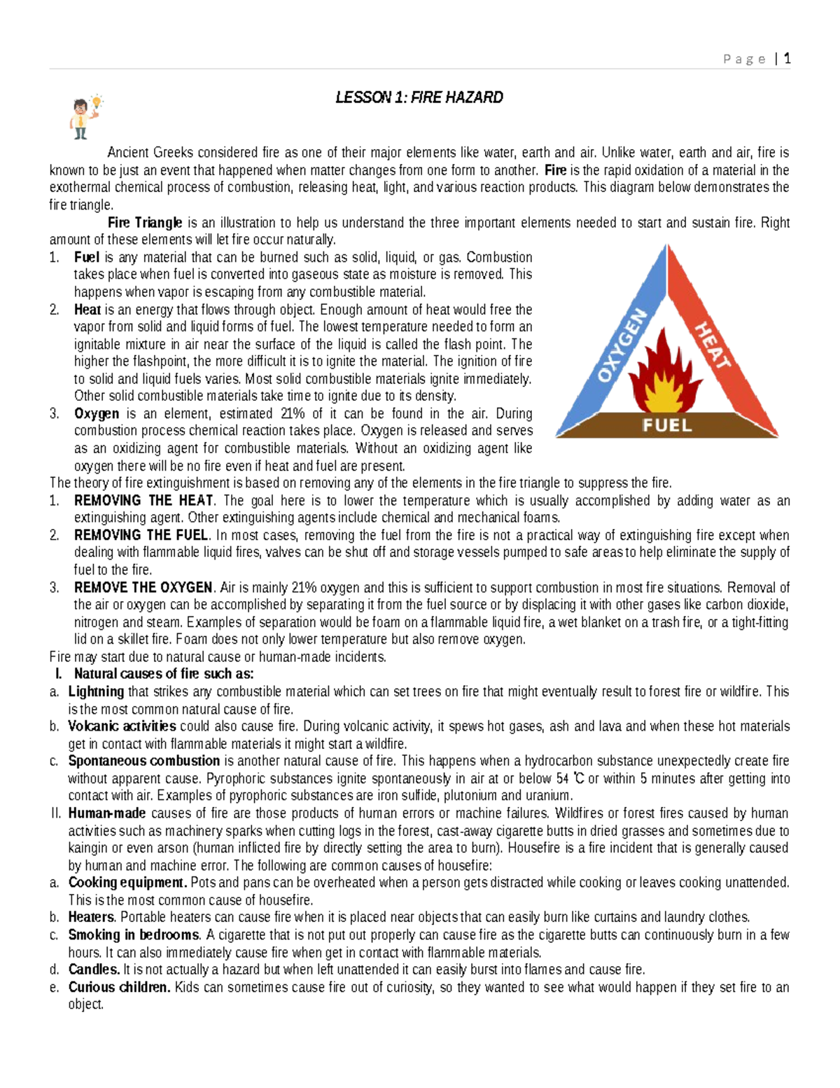 DRRR- Notes-1 - DRRR notes for upcoming G12 Students - LESSON 1: FIRE ...
