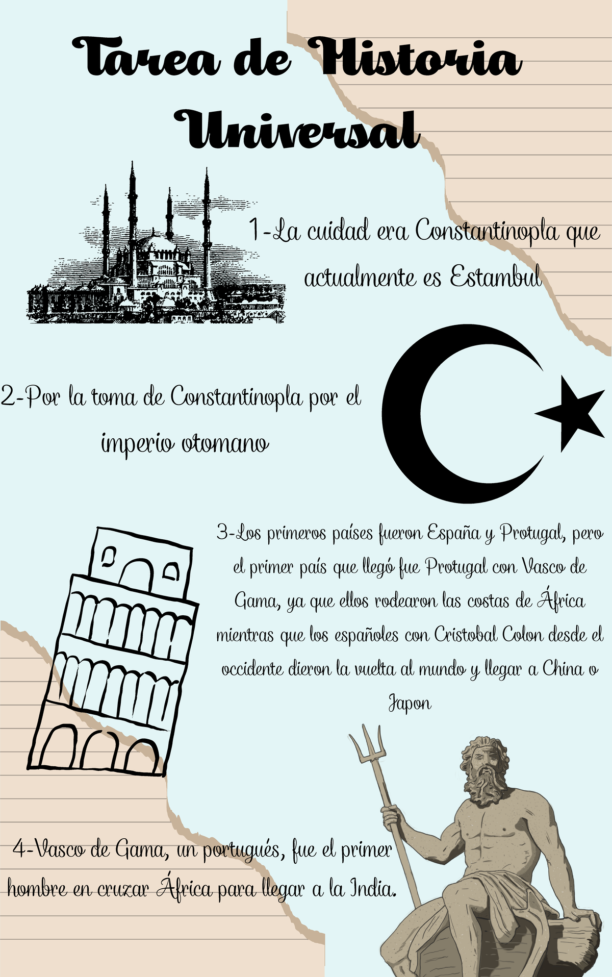 Segovia Antonella Los viajes de Portugal tarea - Tarea de Historia ...