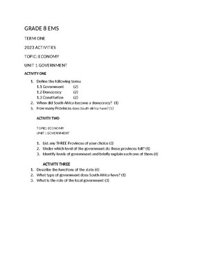 Gr8 T1 DSS WOW Written Task 2022 Individual - Grade 8 LIFE ORIENTATION ...