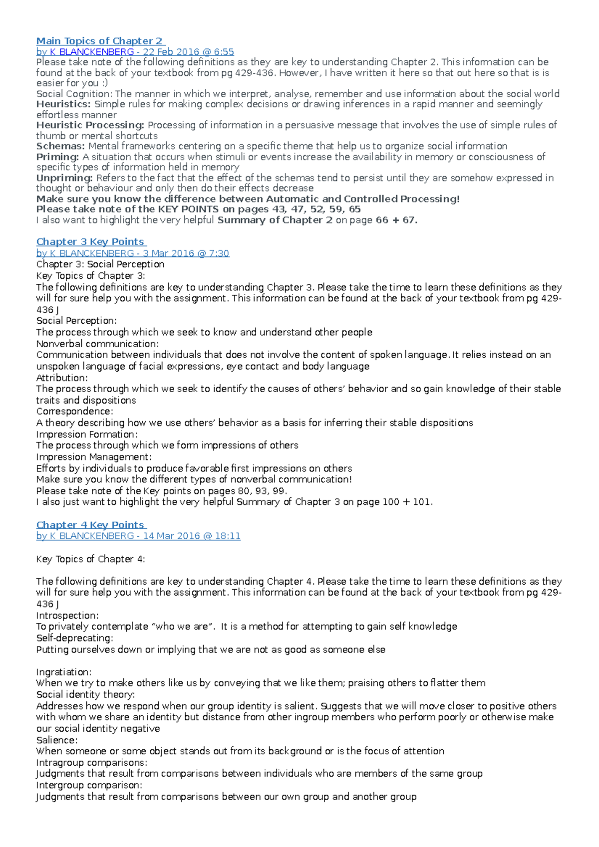 Main-Topics-of-each-topic out of the prescribed book on the module ...