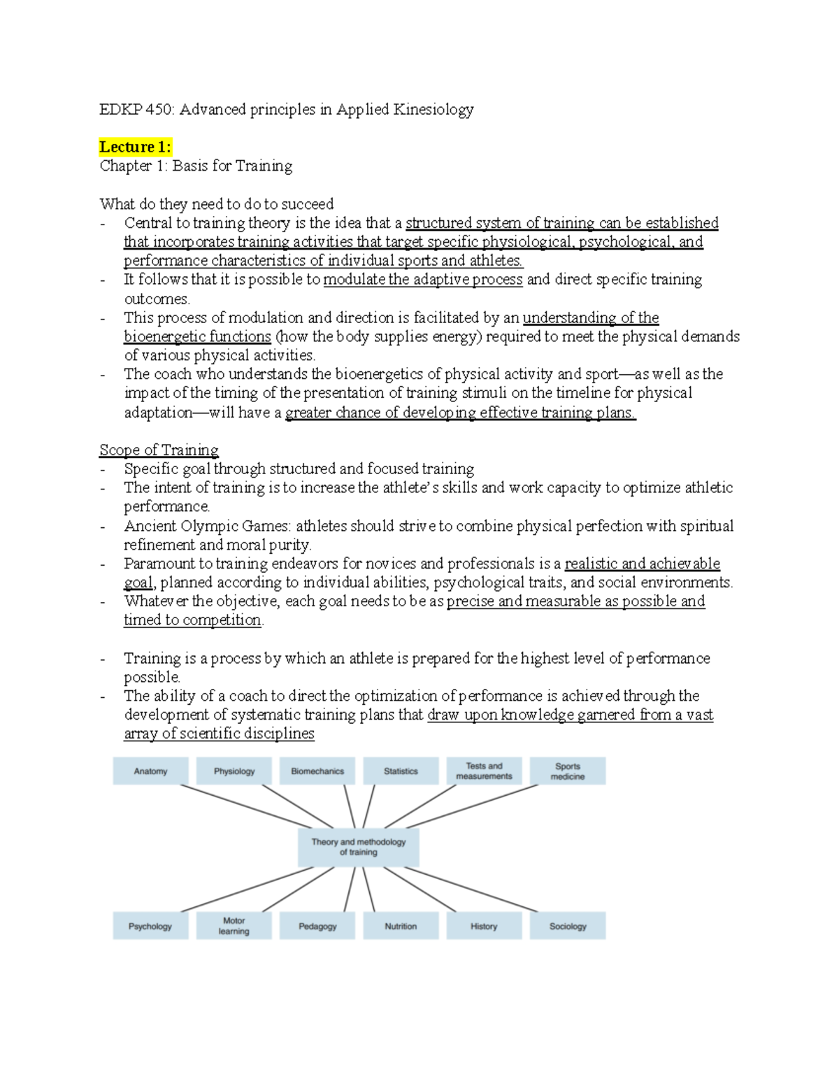 Lecture 1 Part 1 Celena Scheede Edkp 450 Advanced Principles In Applied Kinesiology Lecture 0964