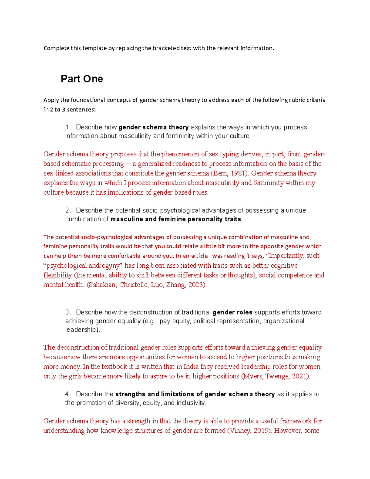 PSY 355 module 5 - Complete this template by replacing the bracketed ...
