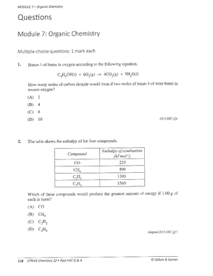 Titration Exam Questions - ACID-BASE TITRATIONS PAST EXAM QUESTIONS ...