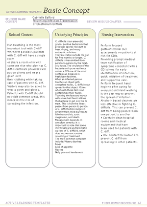 System Disorder Indications of Fluid Volume Deficit - STUDENT NAME ...