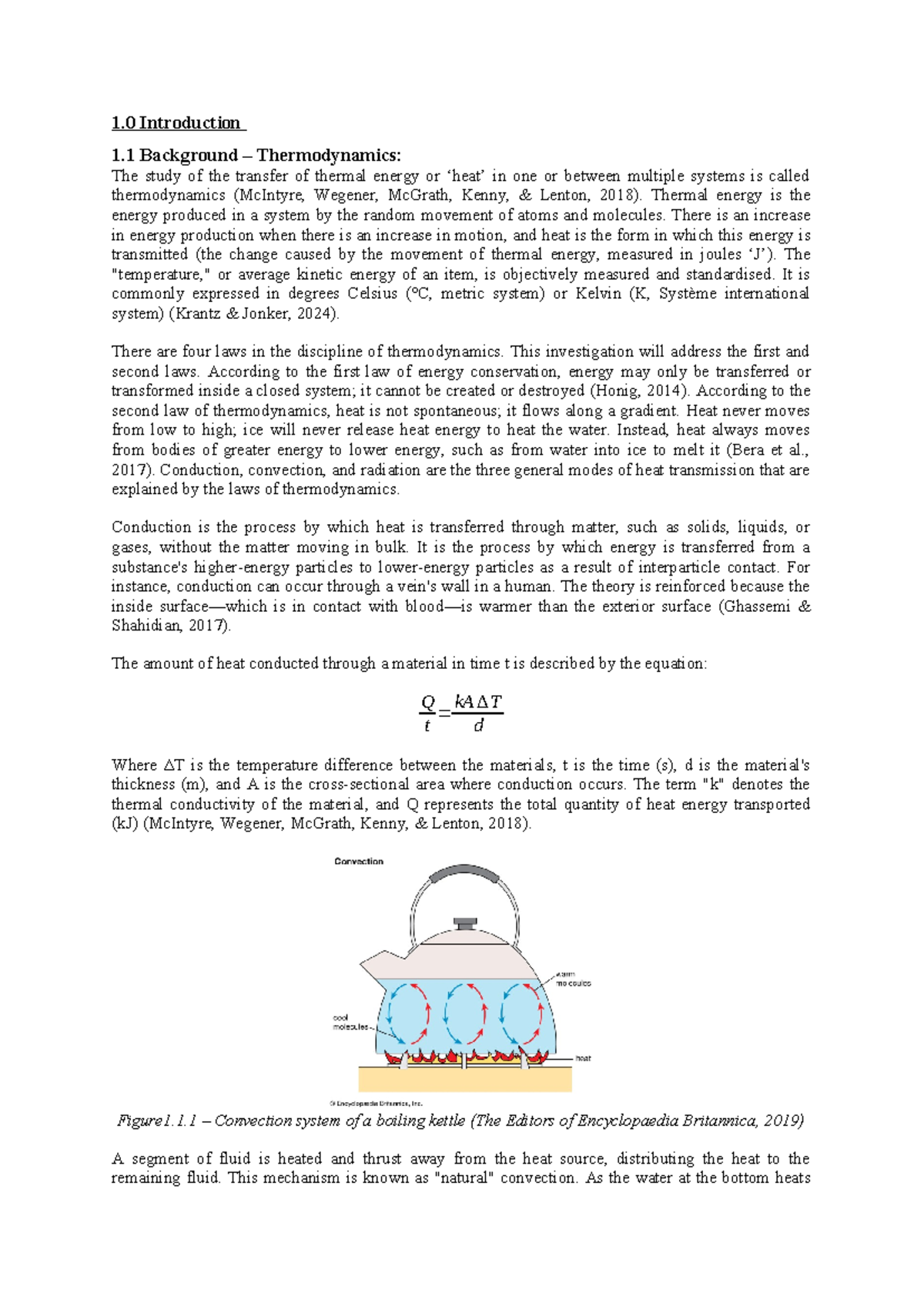 PHYS1171 Major report -15/16 - 1 Introduction 1 Background ...