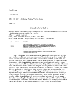 GRA 310 Module Two Activity - Ash O’Leary Abbi Simons GRA-310 Digital ...