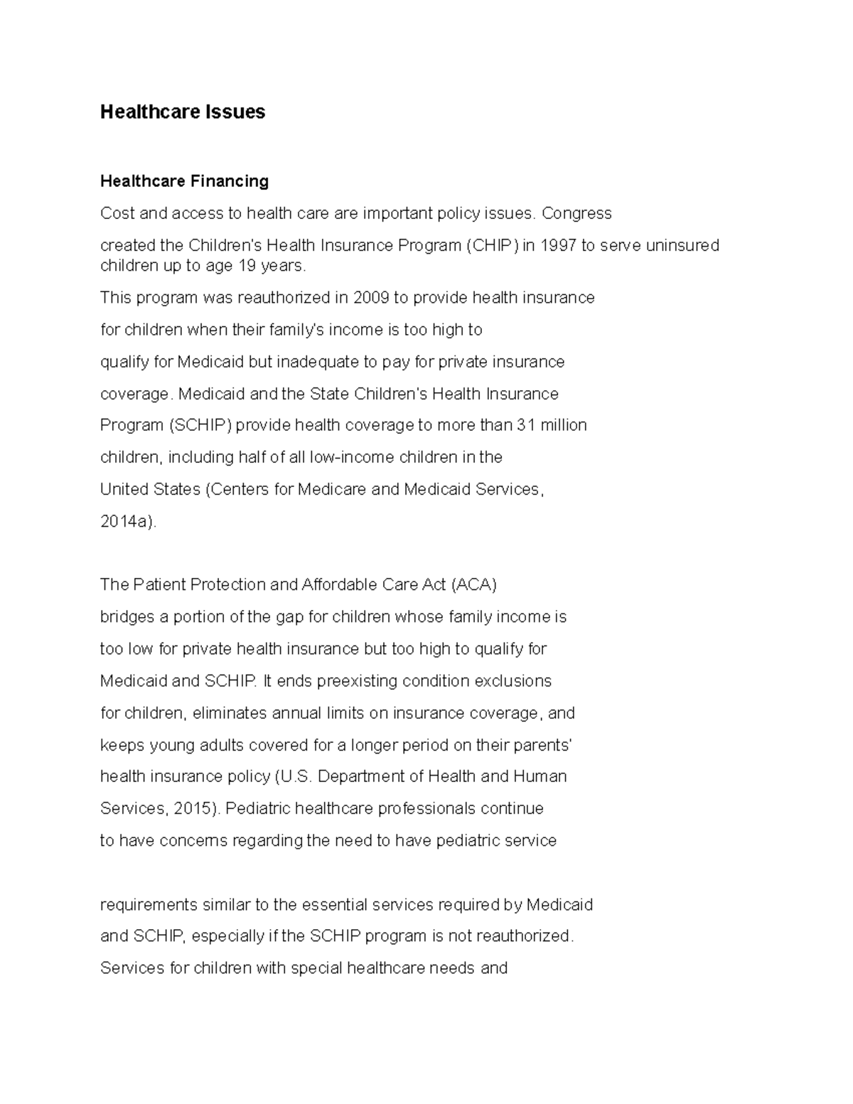 Healthcare Issues Healthcare Issues Healthcare Financing Cost And healthcare-issues-healthcare-issues-healthcare-financing-cost-and