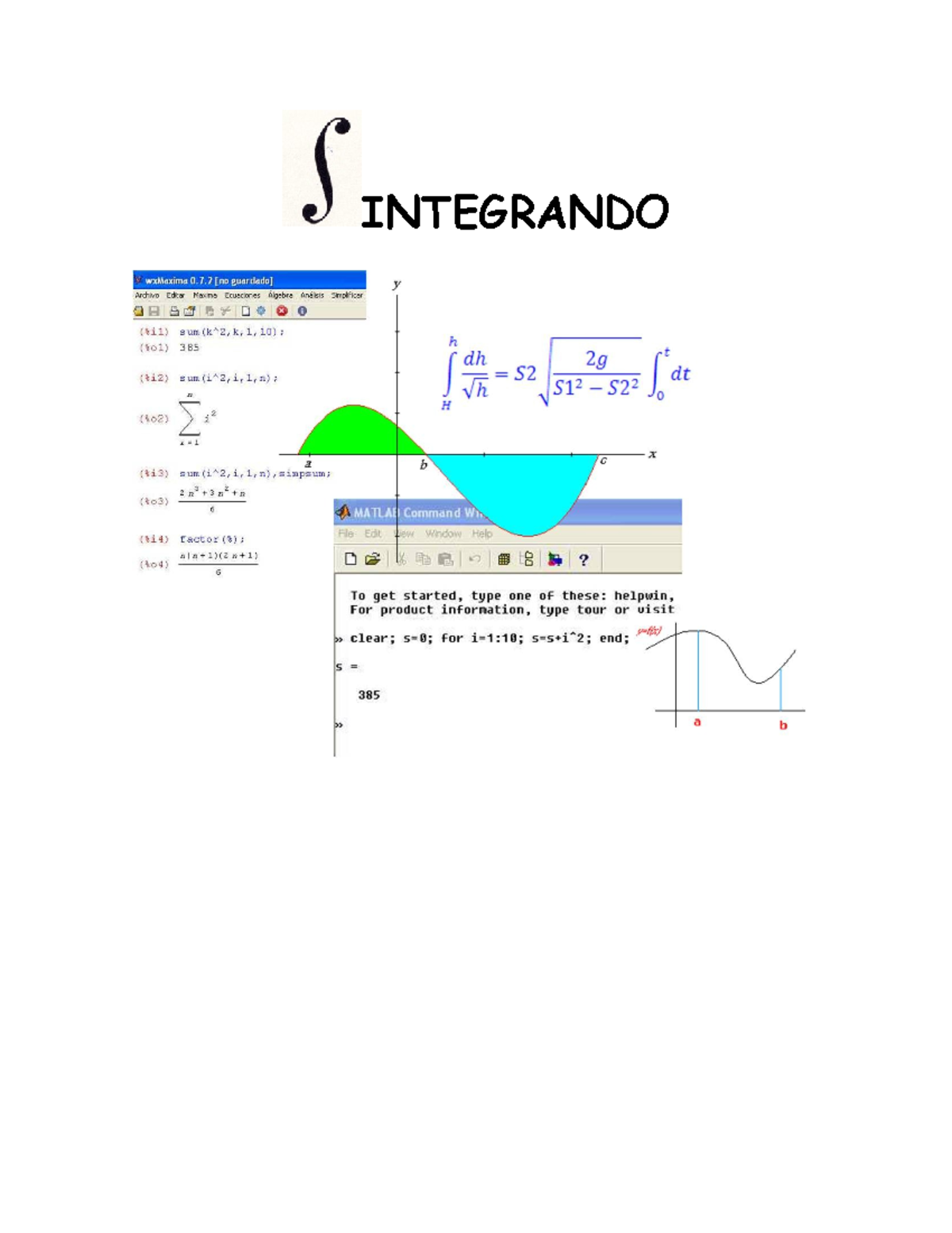Sumatorias - INTEGRANDO Capítulo 2 Integral Definida 2 Notación sigma ...