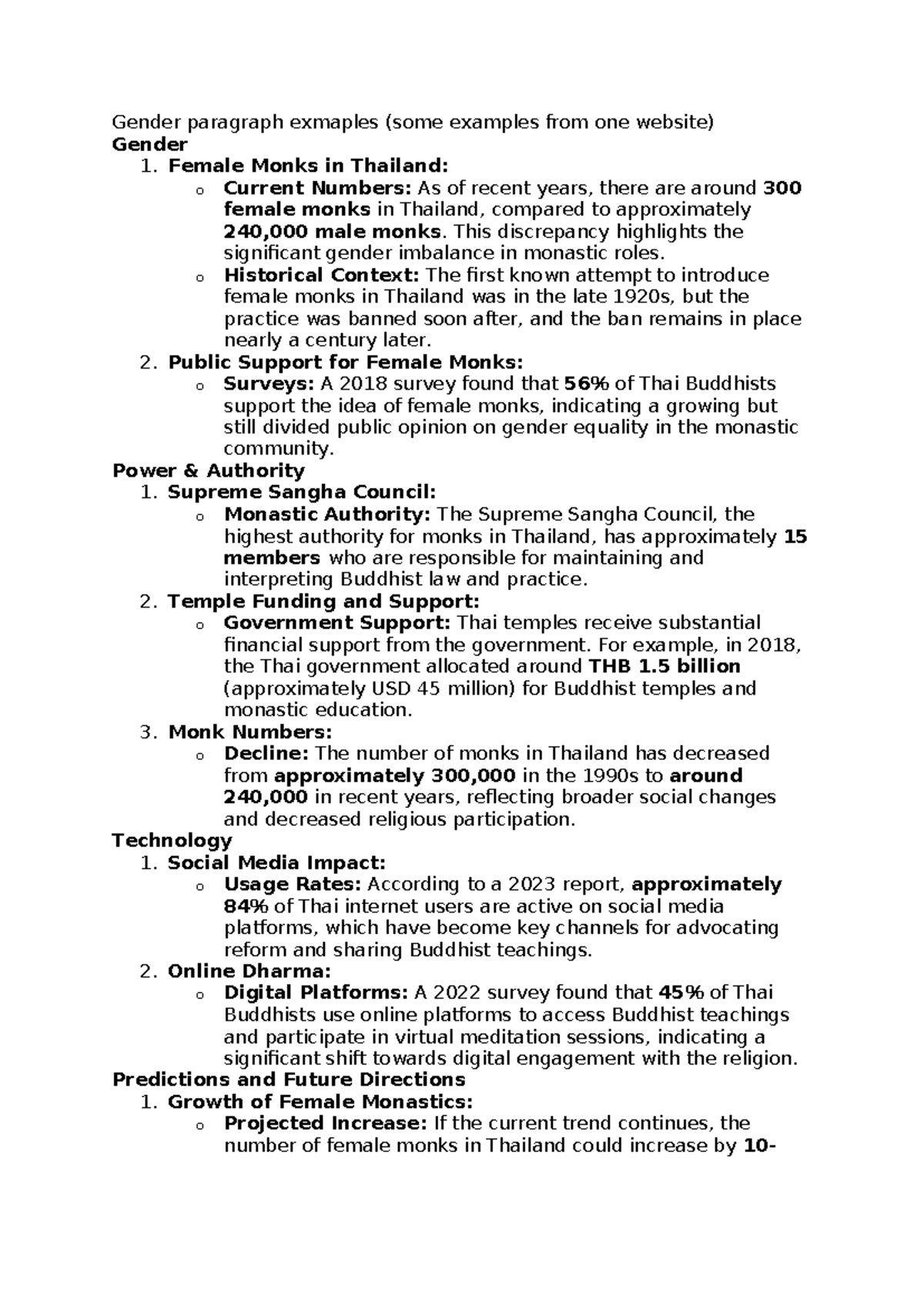 Sac furtures - sac futures examples/stats - Gender paragraph exmaples ...