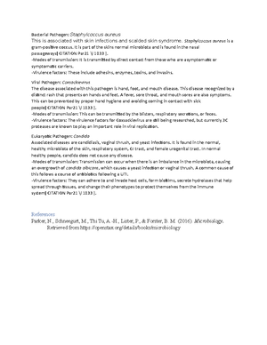 Micro wk1 disc - Reflection for week 1 - Discuss 2 historical advances ...