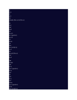 Comd 3150 ex 1 - These are notes/materials to practice for future ...