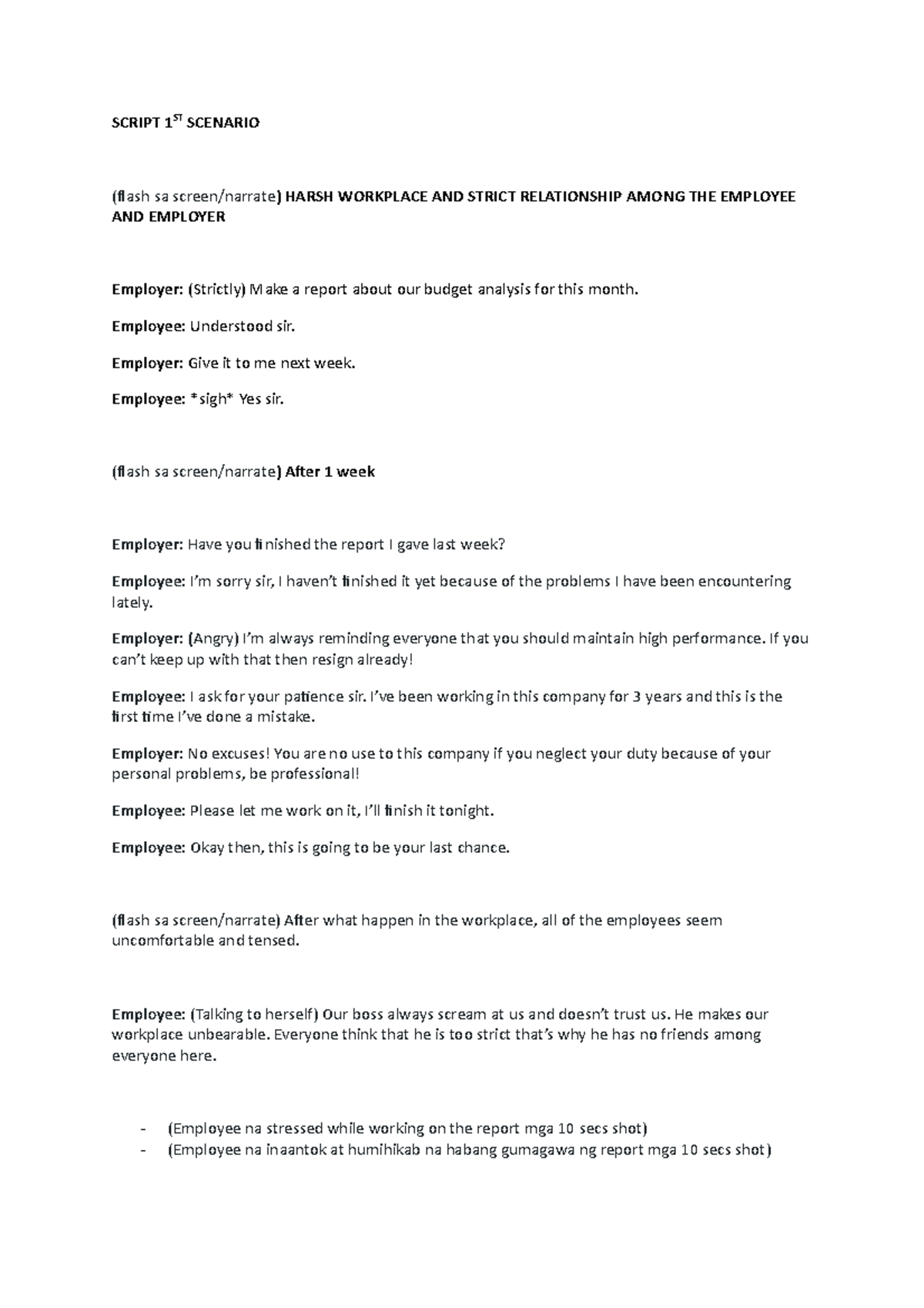 Script Workimmer Roleplay - SCRIPT 1ST SCENARIO (flash sa screen ...