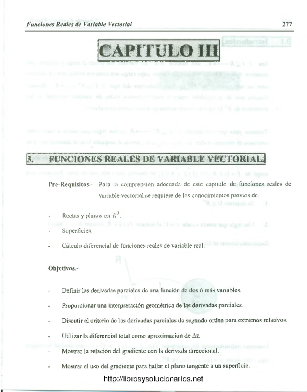 Funciones varias variables - A - y y* -« y -m- W ''ÍT W C A F1I uJLO 111 Funciones Reales de ...