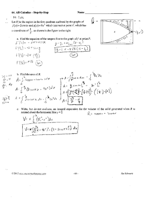Applications of derivatives worksheet - Name: ____________ Applications ...