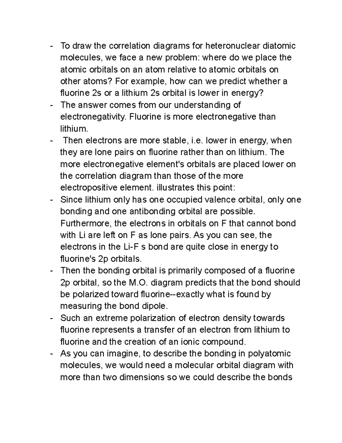 Gen chem - Gen chem lecture 1-2 notes - To draw the correlation ...