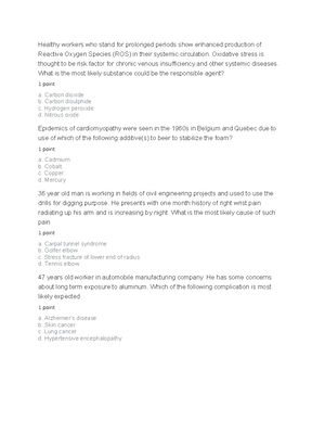 Public health Case scenario MCQ - Public health Case scenario MCQ سؤال ...