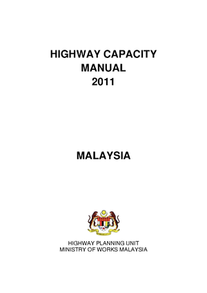 Traffic Volume Study LAB Report - HIGHWAY & TRAFFIC ENGINEERING ECG ...