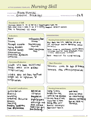 ATI System Disorder Dehydration - ACTIVE LEARNING TEMPLATES THERAPEUTIC ...