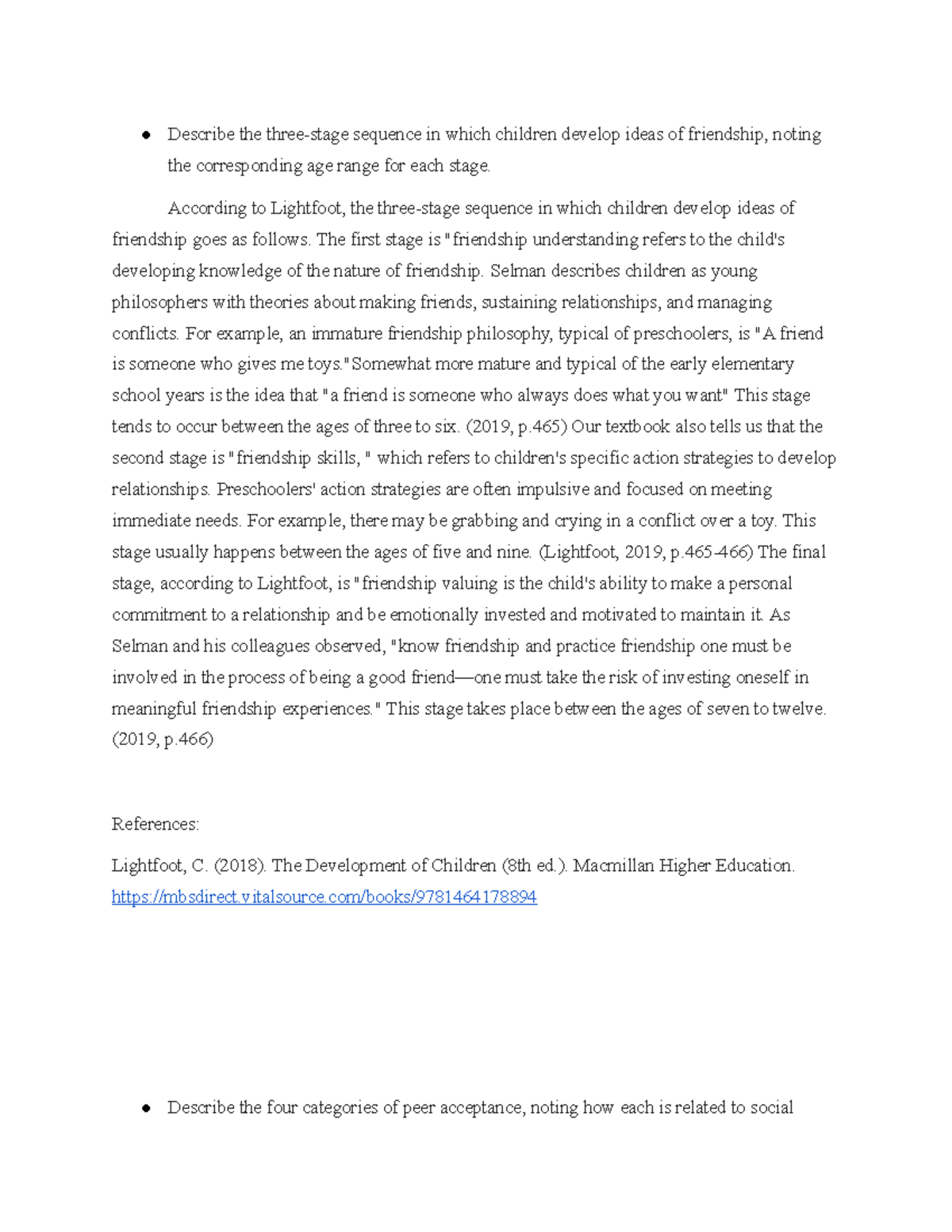 PSY 321 8-2 Exam Final - ..... - Describe the three-stage sequence in ...