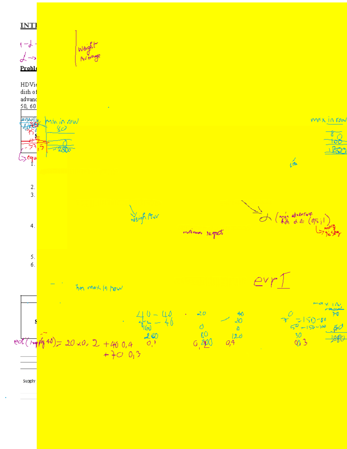 Review Midterm chap 5 from Khoa lecturers - Problem 1 TUTORIAL MATERIAL ...