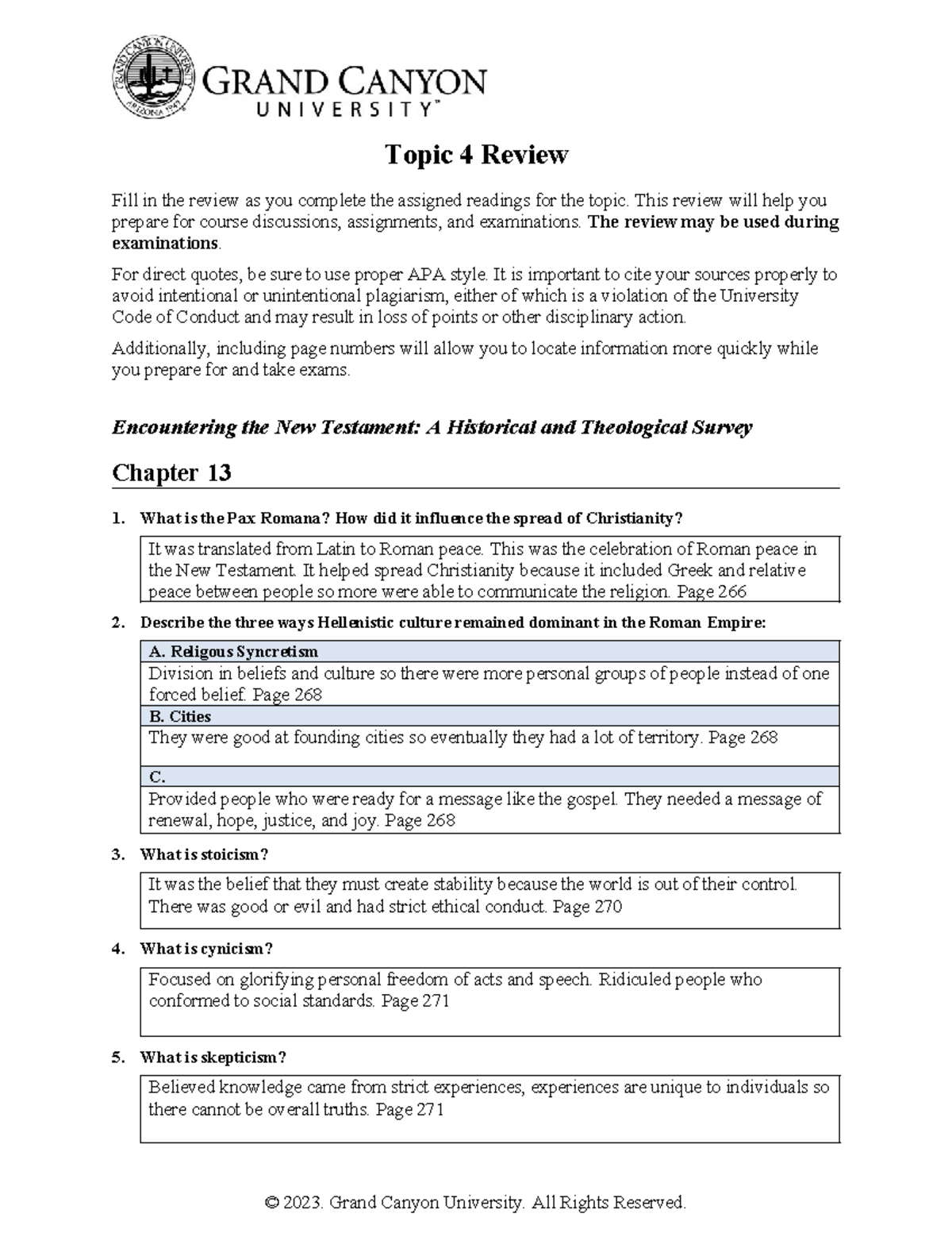 Topic 4 review NT - Topic 4 Review Fill in the review as you complete ...