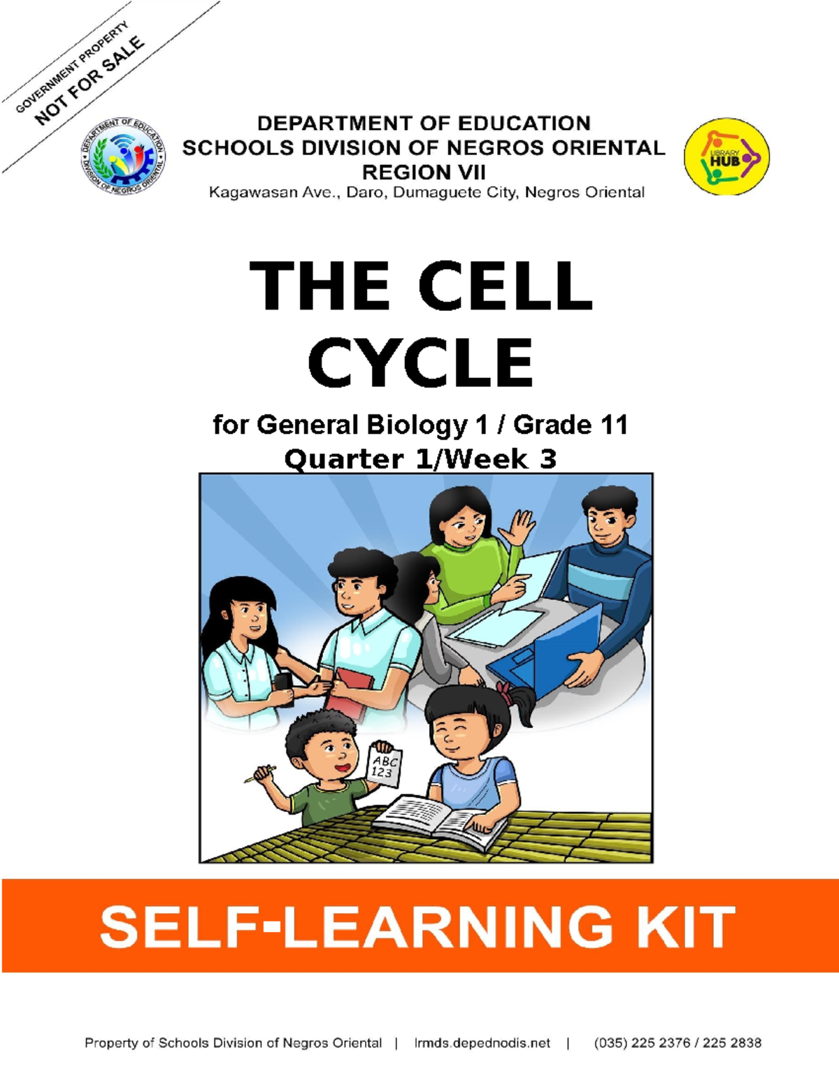 General-Biology cell cycle - 1 THE CELL CYCLE for General Biology 1 ...