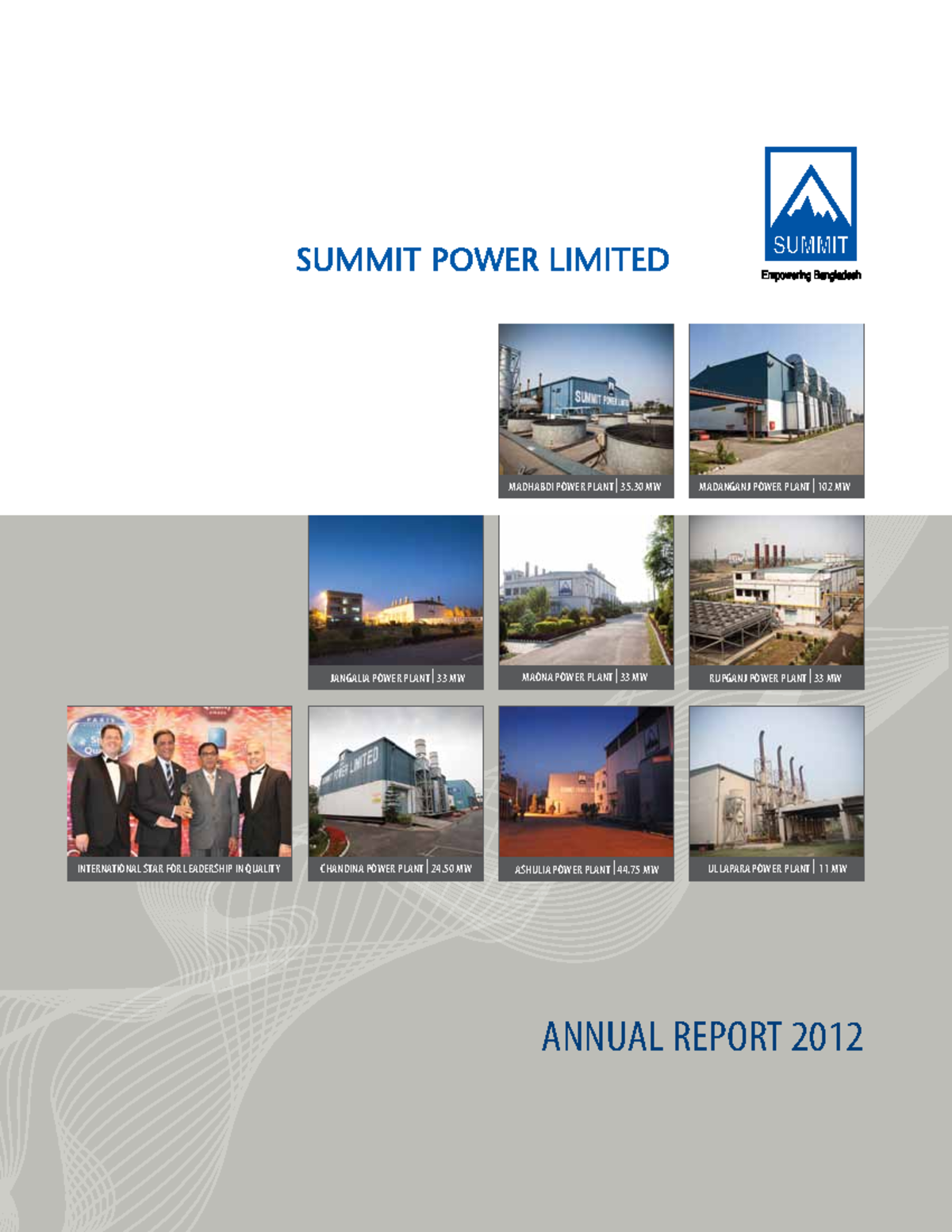 Summit Power Ltd Annual Report 2012 - MADHABDI POWER PLANT | 35 MW ...