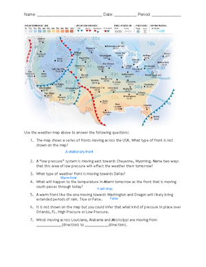 Z-Station Model LAB - Earth science regents practice - Name ...