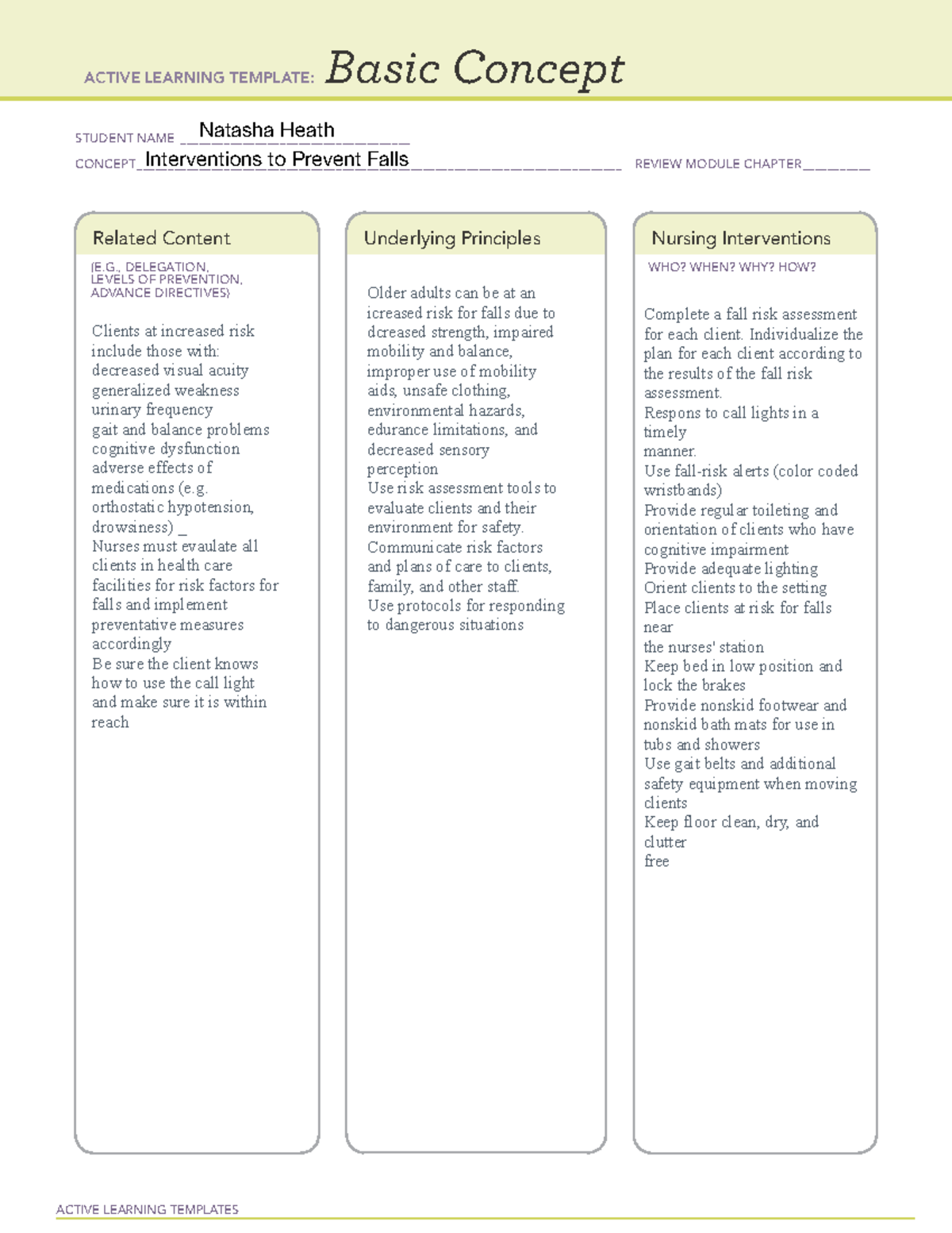 Basic fundamental A - n.a - ACTIVE LEARNING TEMPLATES Basic Concept ...