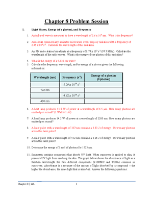 CHEM 101 Worksheet 08 - professor: phillip mcmullan - CHEM 101 │ Dr ...