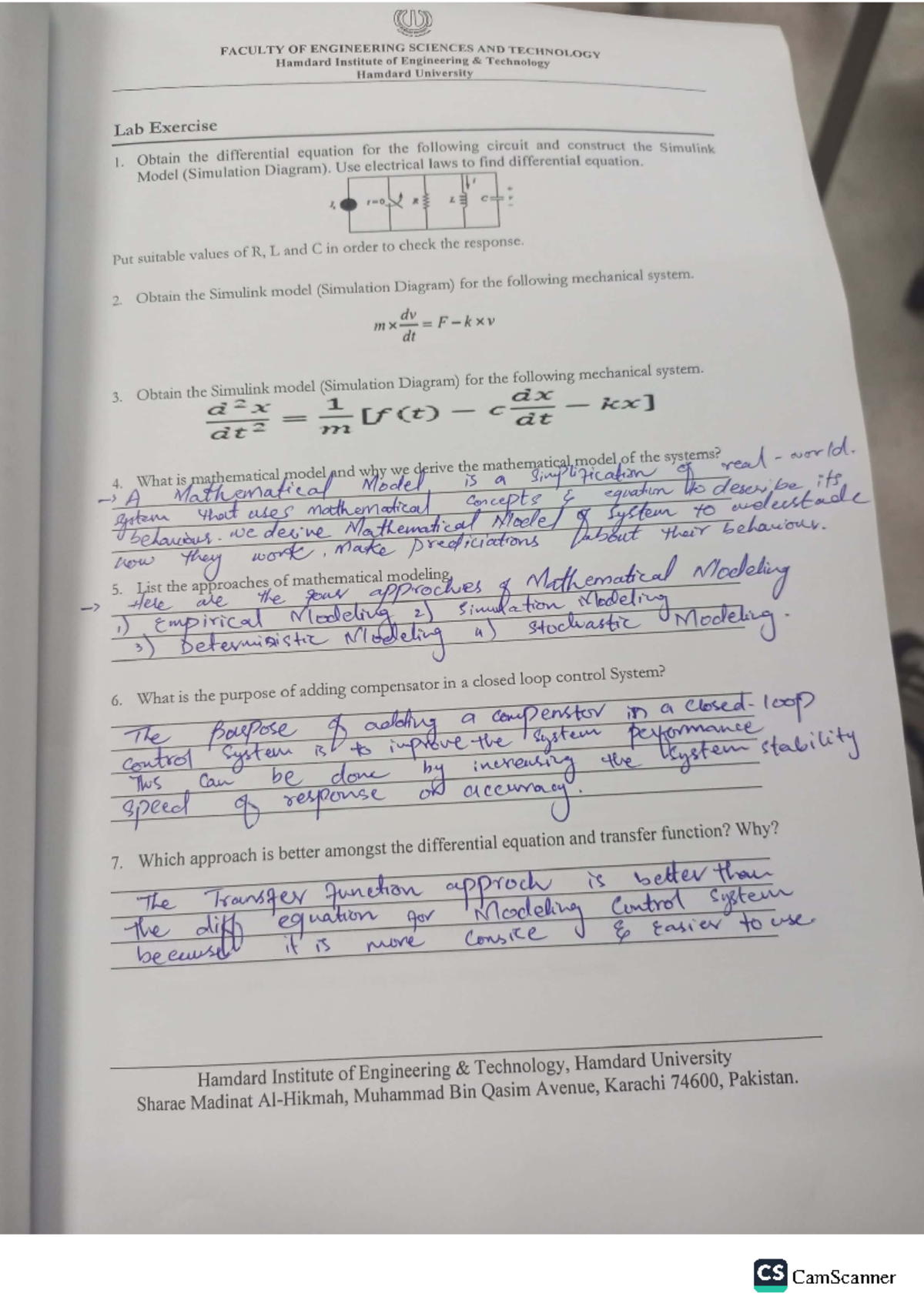 LCS manual theory - basic electrical engineering - Studocu