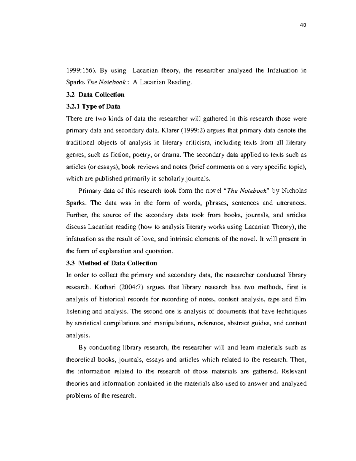 Physical sience-18 - 40 1999:156). By using Lacanian theory, the ...