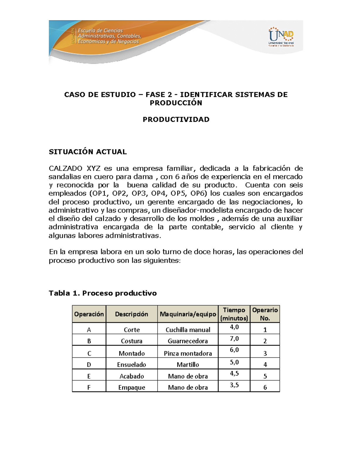Anexo 1. Caso estudio Fase 2- Identificar sistemas de producción - CASO ...
