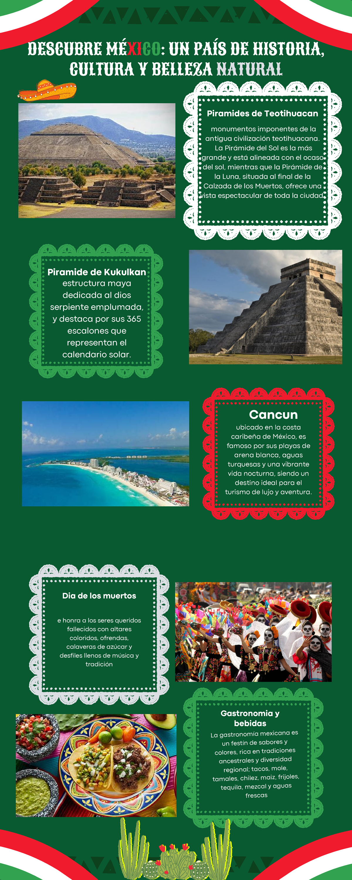 Folleto Mexico - nnnnnnnnnnnnnnnn - La gastronomía mexicana es un ...