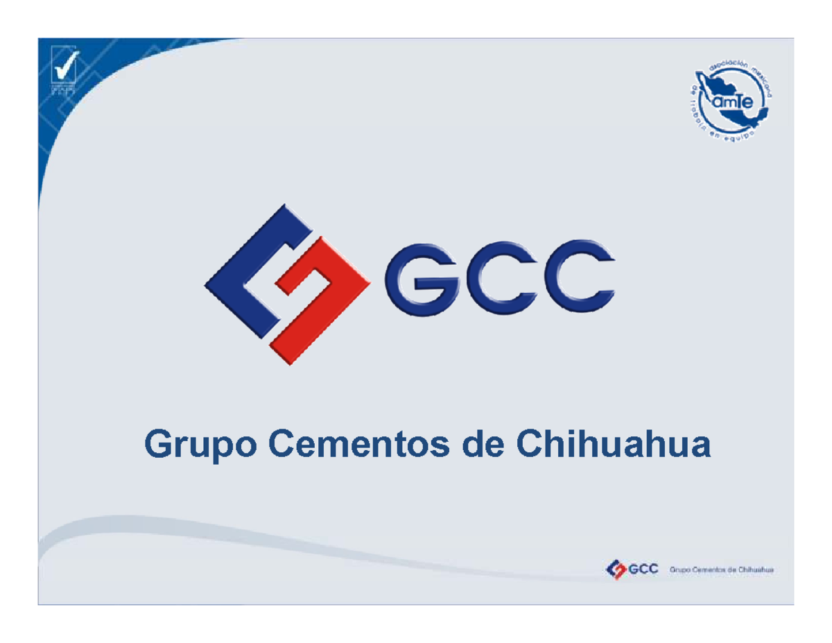 Present-GCCCemento - apuntes - Grupo Cementos de Chihuahua Grupo ...