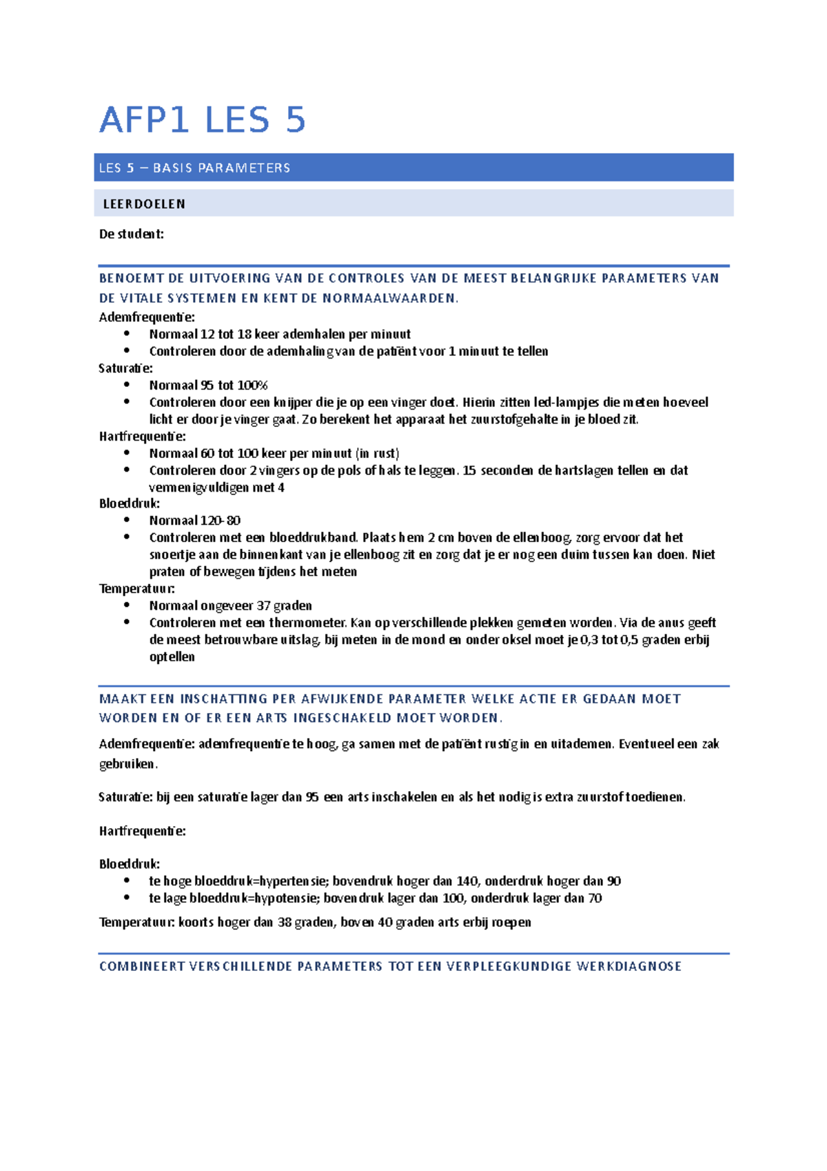 AFP1 les 5 - AFP1 les 5 - AFP1 LES 5 LES 5 – BAS IS PARAMETERS LE ERD ...