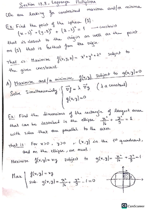 Sequence & Series summary - CHAPTER 11: Infinite Series §11 Comparison ...