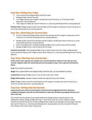 Creative Writing Unit 2 Lab - 4 Lessons in Creativity Burstein ...