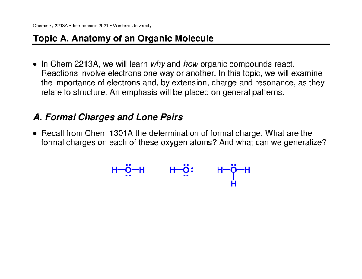 Topic A - Anatomy - Scientec - Chemistry 2213A Intersession 2021 ...
